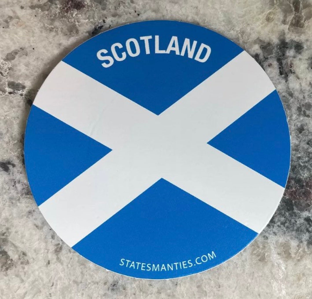 Scotland - Vinyl Sticker Decal - 3” - 6 Mil - Water Bottle Laptop Car ...