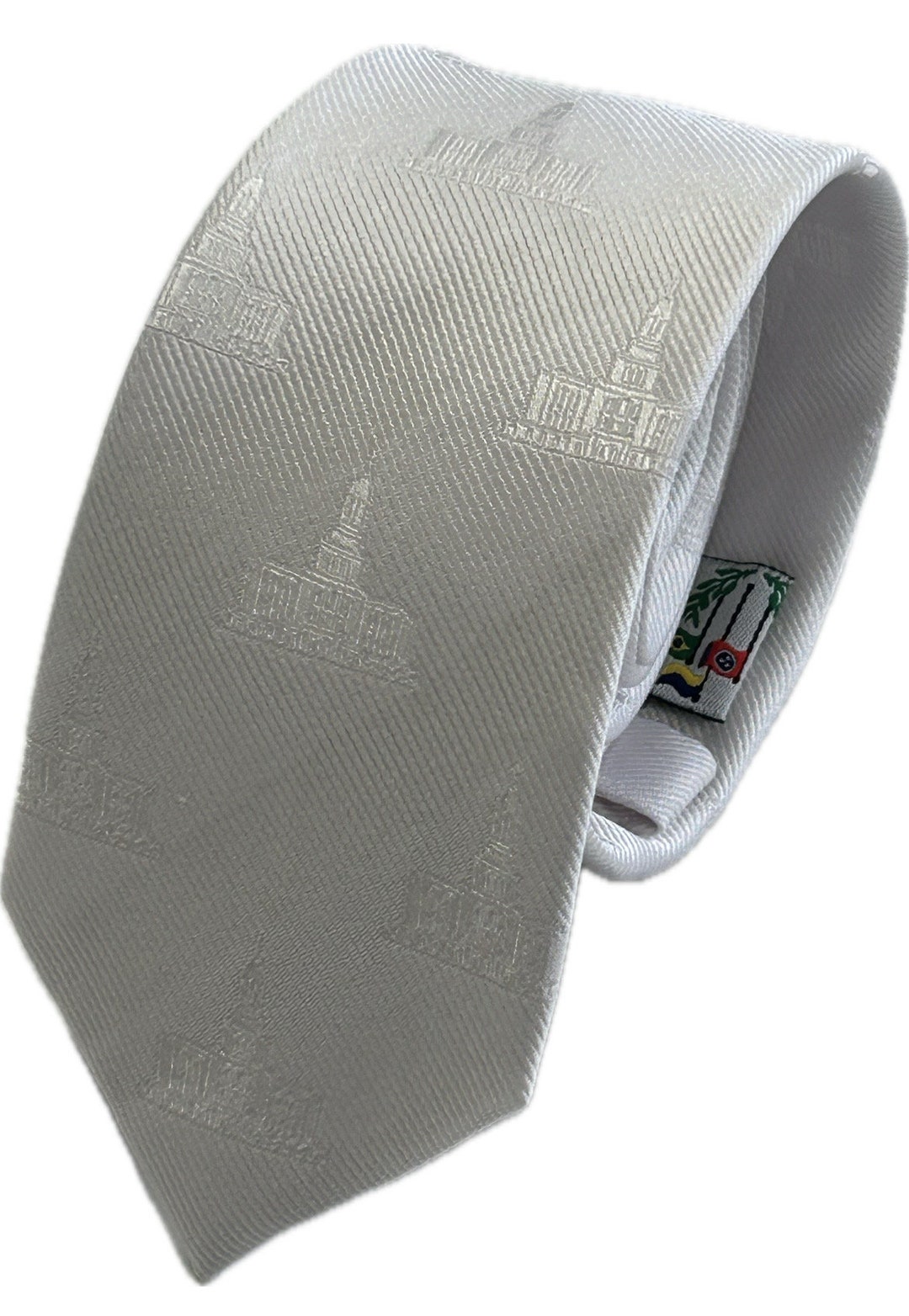 Deseret Peak Utah Temple Skinny Tie 2.5 Baptism Endowment Sealing LDS ...