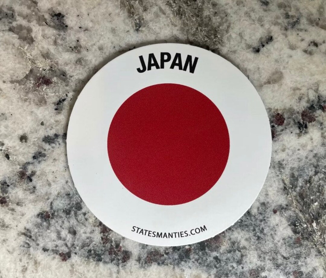 Japan Vinyl Sticker Decal - 3” - 6 Mil - Water Bottle Laptop Car ...