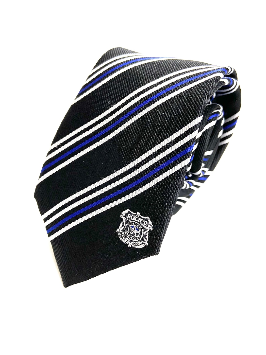 Police Department Skinny Tie - 2.5” - Inspired by the Thin Blue Line ...
