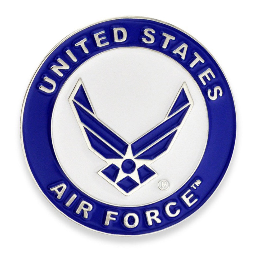 US Air Force USAF Symbol Emblem Logo Pin Lapel Tie Necktie Tack ...