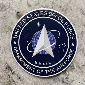 United States Space Force USSF NASA Military - Vinyl Sticker Decal - 3 ...
