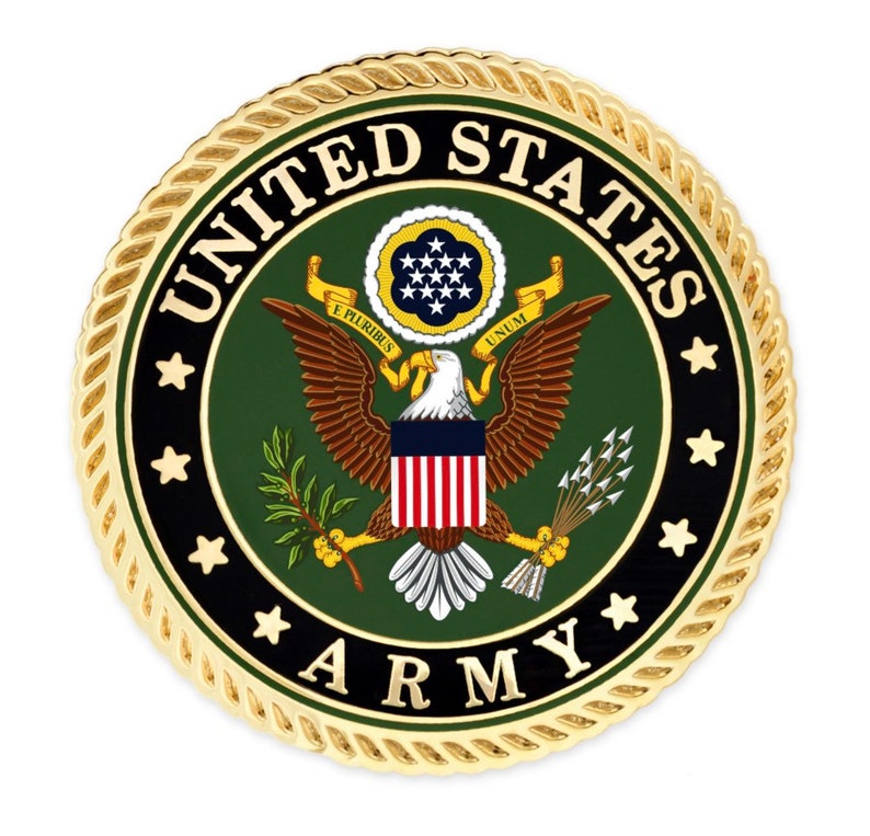 US Army USA Symbol Emblem Logo Pin Lapel Tie Necktie Tack - Etsy