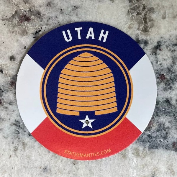 Utah Flag Sticker - Etsy