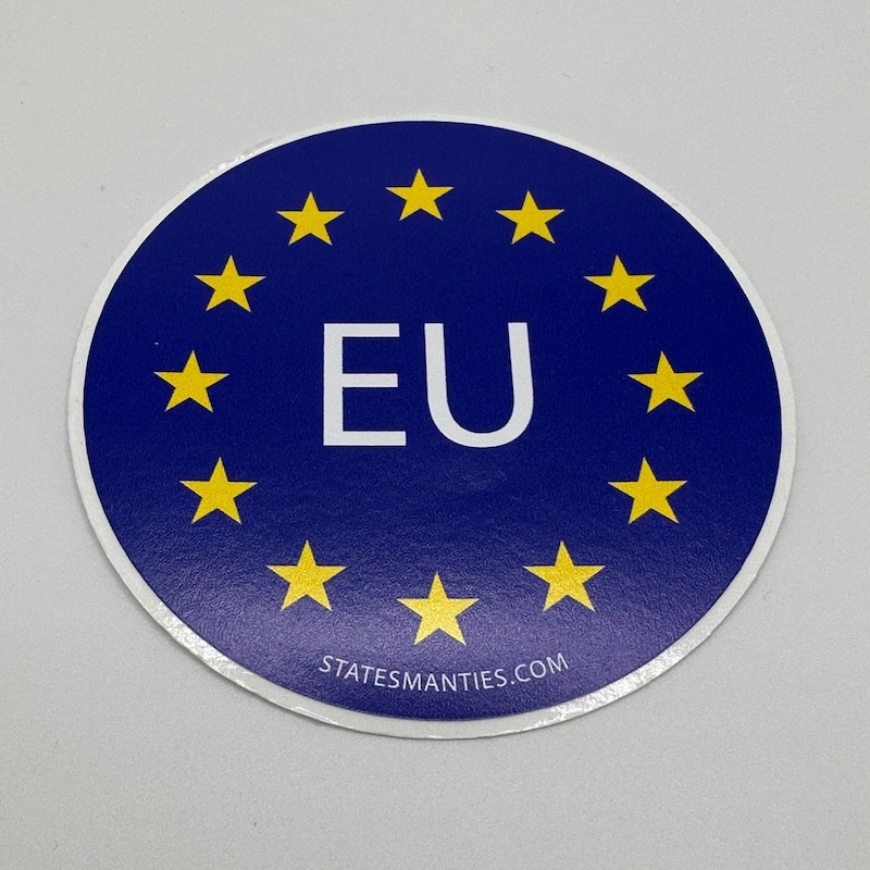 European Union Stickers - Etsy