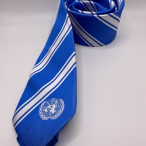 United Nations Skinny Tie - 2.5” - Inspired by the United Nations Flag ...