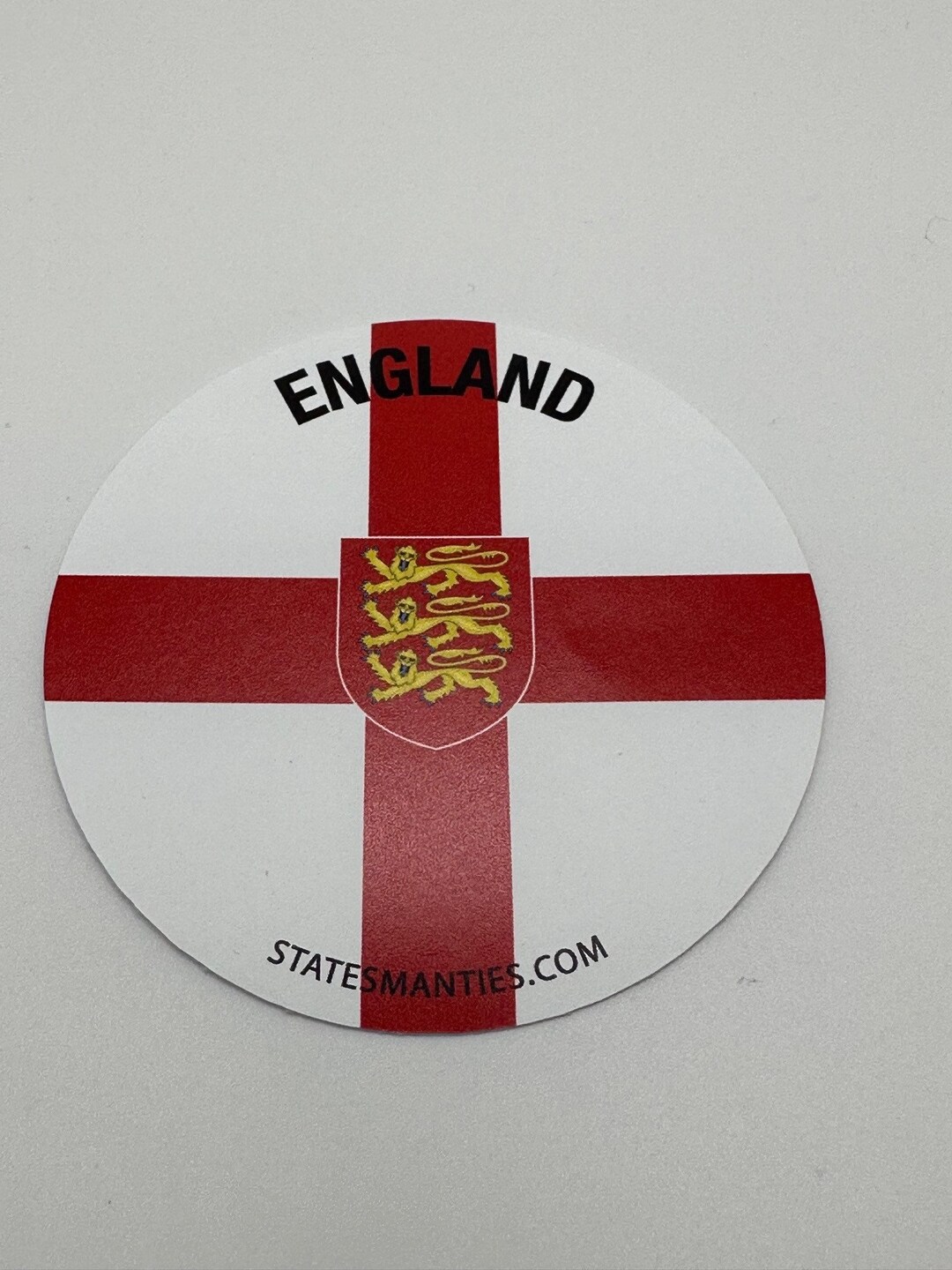 England Vinyl Sticker Decal - 3” - 6 Mil - Water Bottle Laptop Car ...