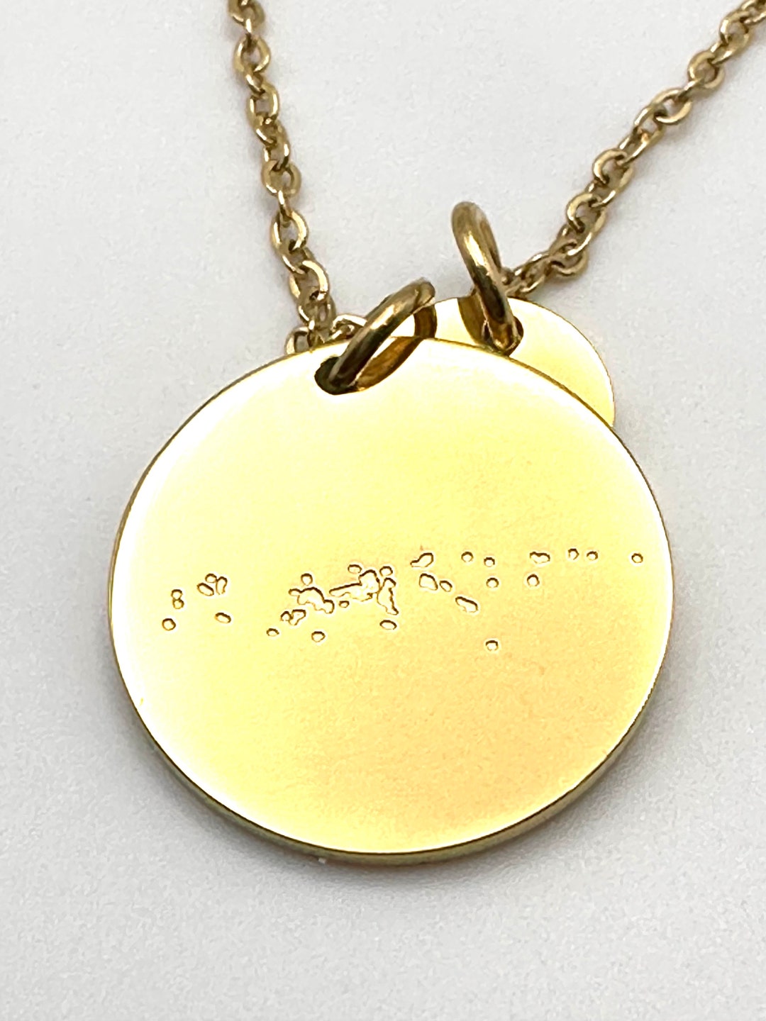 Micronesia FSM Country Necklace Charm LDS Sister Missionary Mom Wife ...