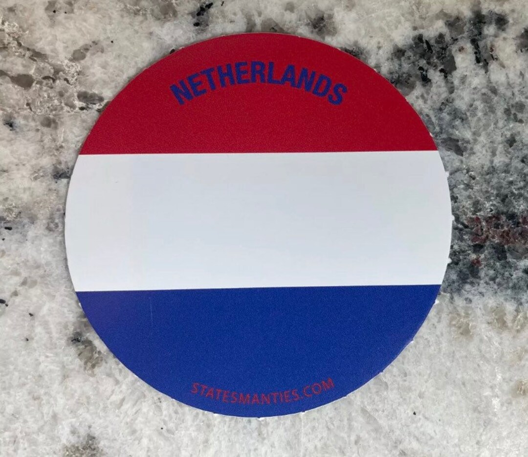 Netherlands Dutch Holland Vinyl Sticker Decal - 3” - 6 Mil - Water ...