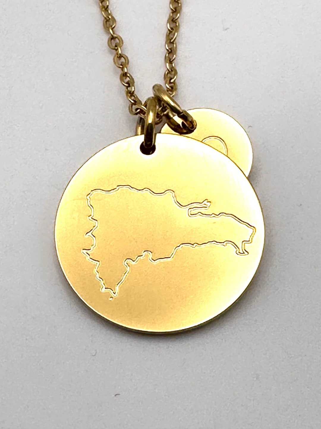 Dominican Republic DOM Country Necklace Charm LDS Sister Missionary Mom ...