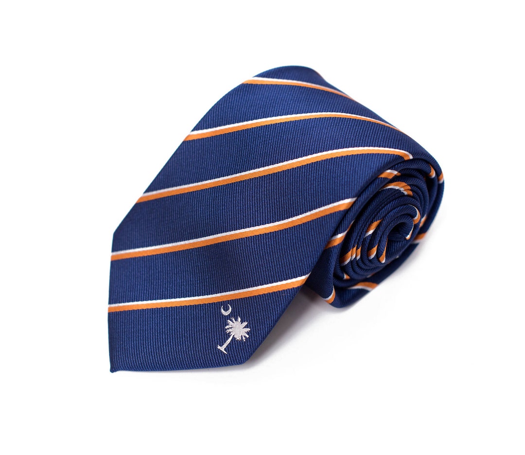 South Carolina Tie - 3.25” - Inspired by the South Carolina Flag - SC ...