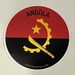 Angola Vinyl Sticker Decal- 3” - 6 Mil - Water Bottle Laptop Car ...
