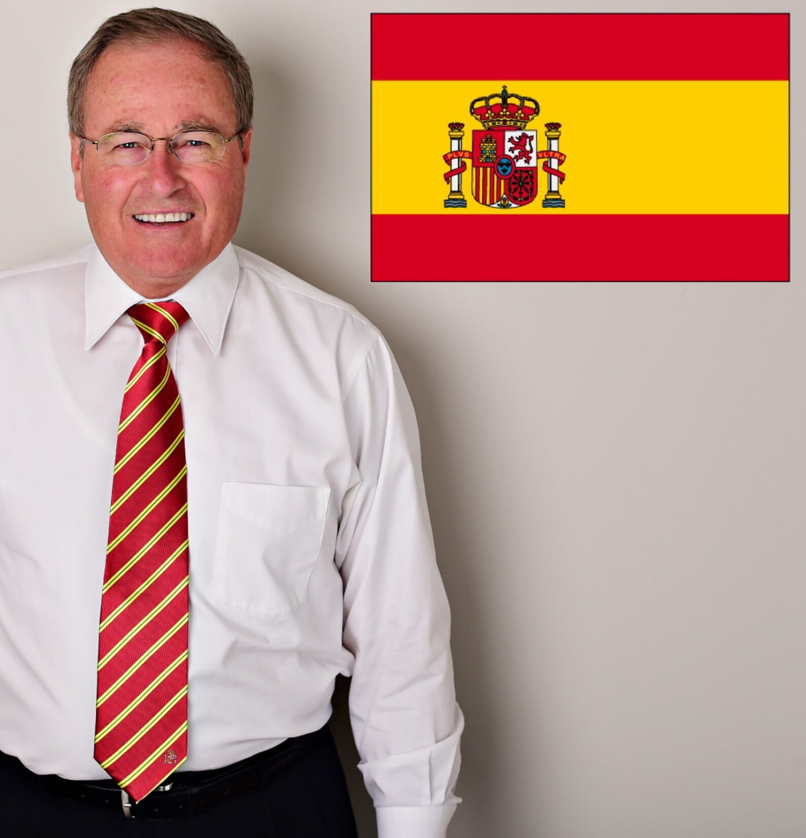 Spain Tie - 3.25” - Inspired by the Spanish Flag - Spain Necktie - LDS ...