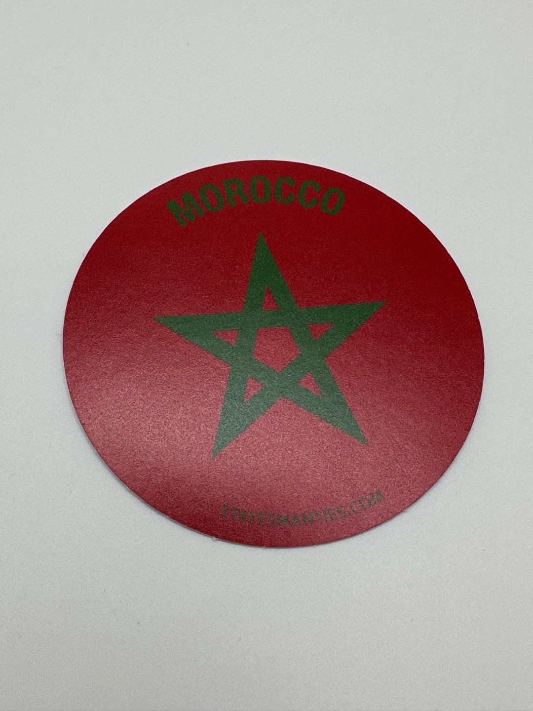 Morocco Vinyl Sticker Decal - 3” - 6 Mil - Water Bottle Laptop Car ...