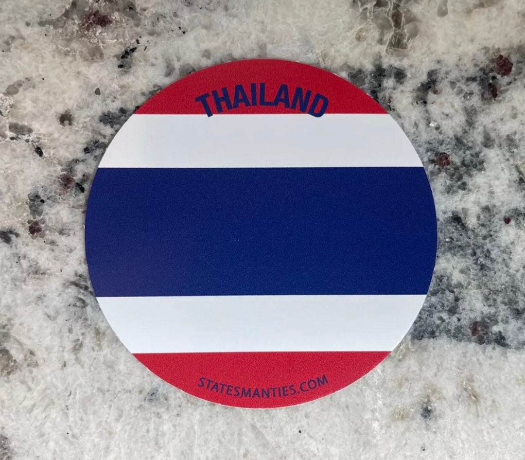 Thailand - Vinyl Sticker Decal - 3” - 6 Mil - Water Bottle Laptop Car ...