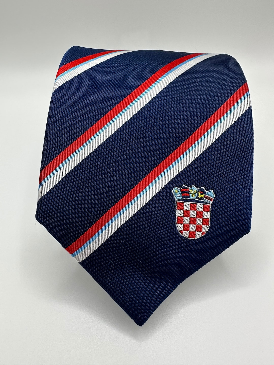 Croatia Tie - 3.25” - Inspired by the Croatian Flag - Croatia Necktie ...