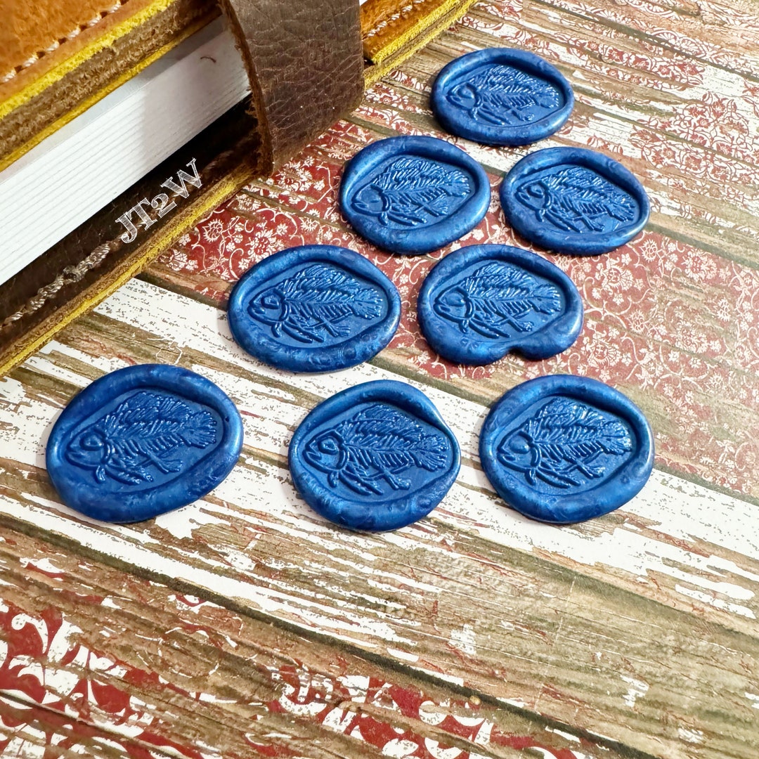Animal Wax Seal Stickers - Fish Wax Seals - Letter Writing - Card ...