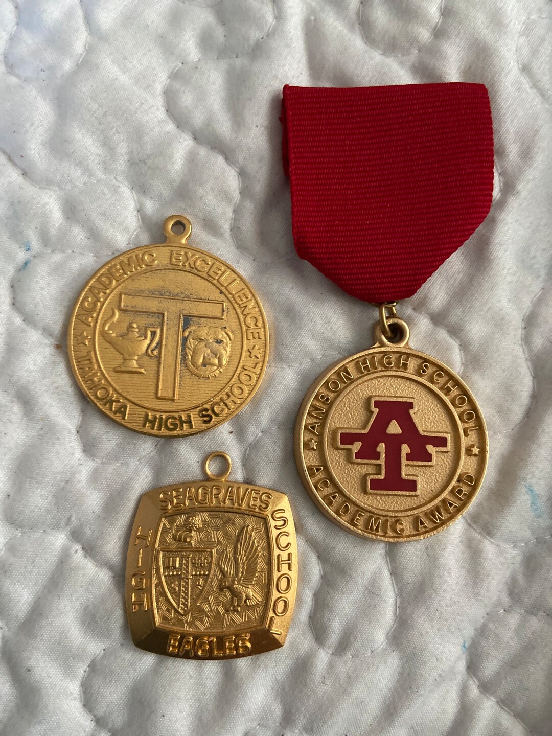 3 Academic Medals, University and High Schools - Etsy
