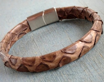 Snake Skin Bracelet | Etsy