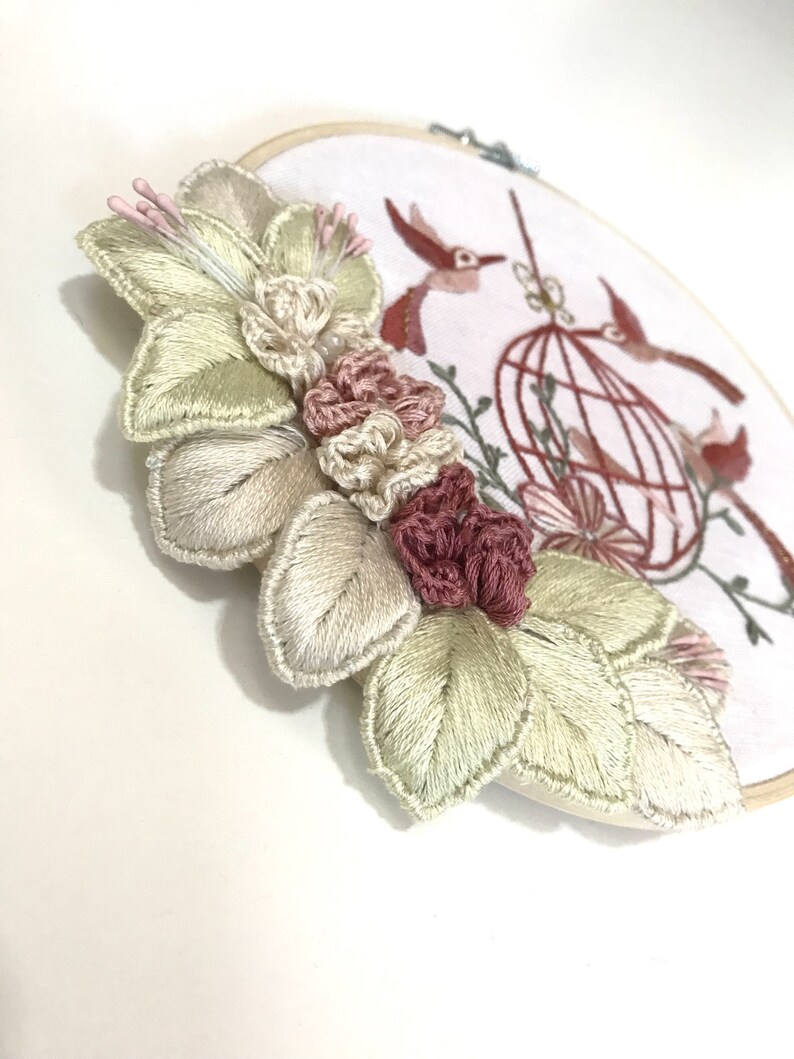 Hand Embroidery Design for Stumpwork Technique Instant - Etsy