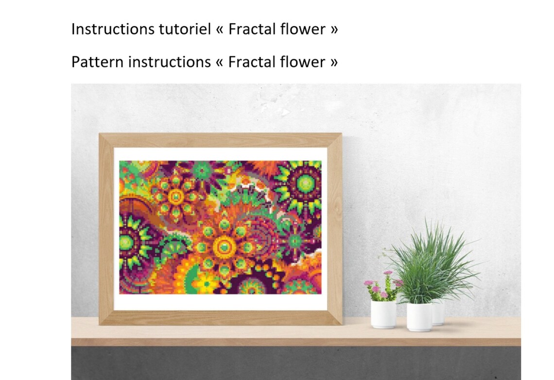 Point de croix moderne, point de croix pdf, tutoriel broderie, broderie ...