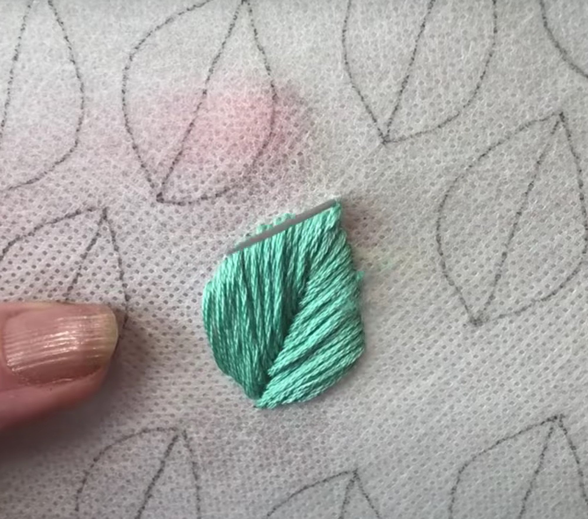 Stumpwork Embroidery Pattern Instant Download Pdf, Leaves and ...