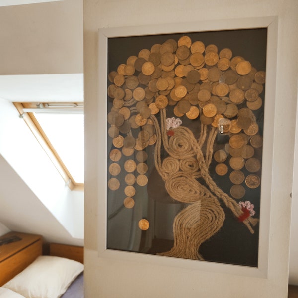 Money Tree Painting - Etsy