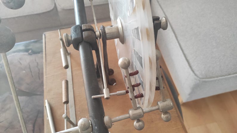 Wimshurst Influence Machine: Original Vintage Educational Science ...