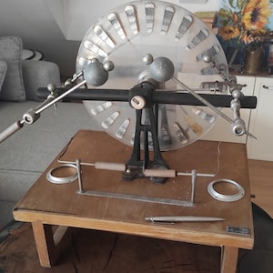 Wimshurst Influence Machine: Original Vintage Educational Science ...