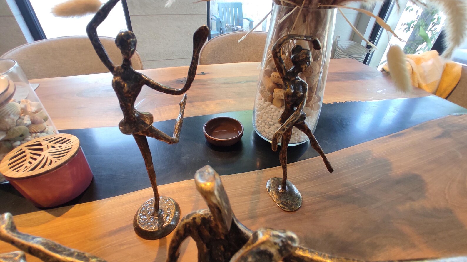 Vintage Alberto Giacometti Style Bronze Ballerina Sculpture - Unique ...