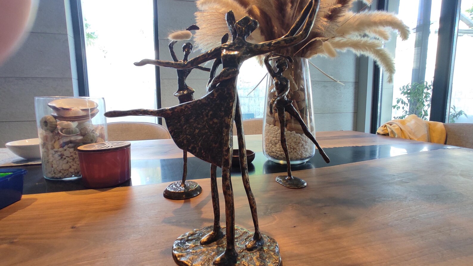 Vintage Alberto Giacometti Style Bronze Ballerina Sculpture - Unique ...