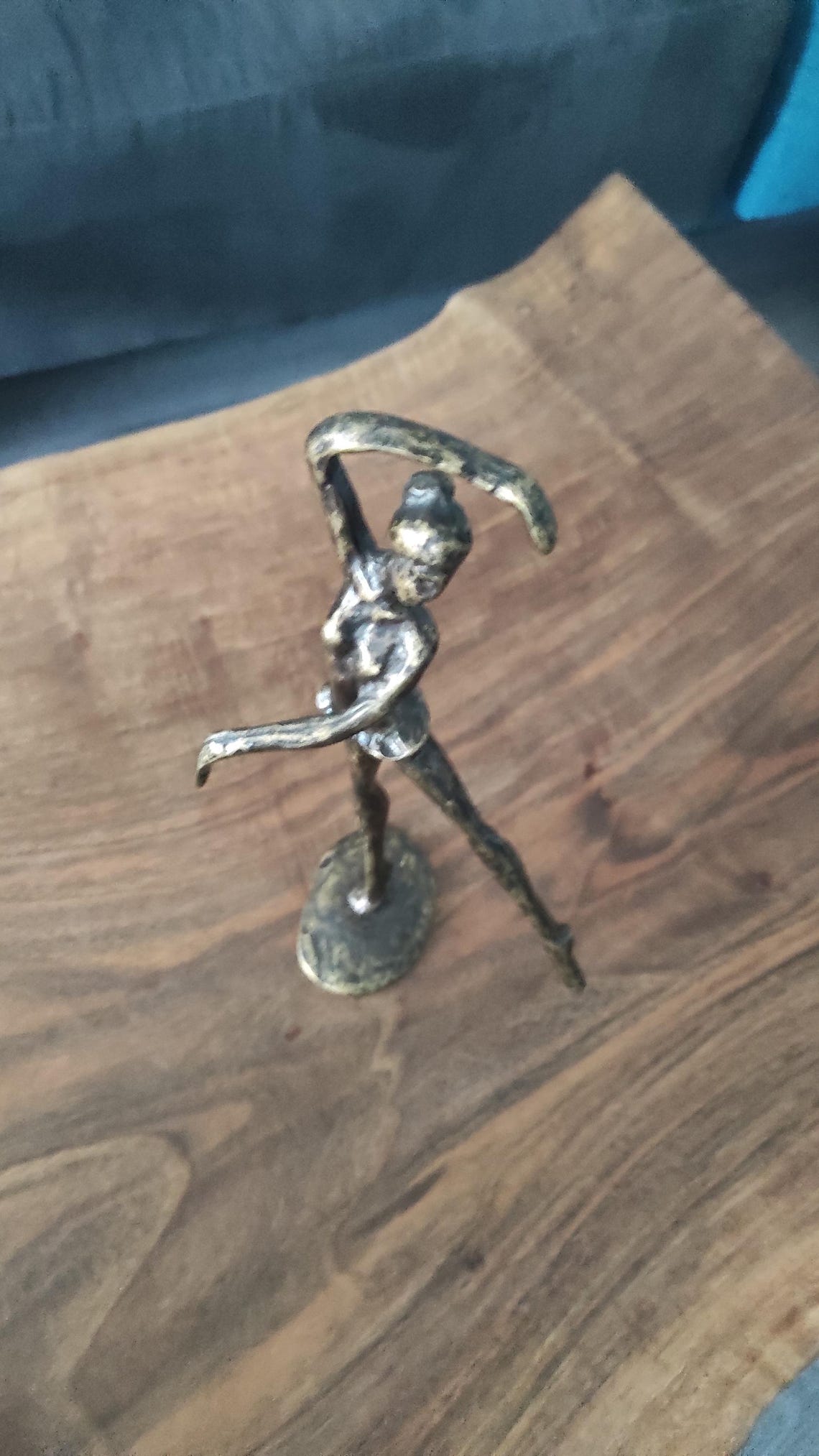 Vintage Alberto Giacometti Style Bronze Ballerina Sculpture - Unique ...