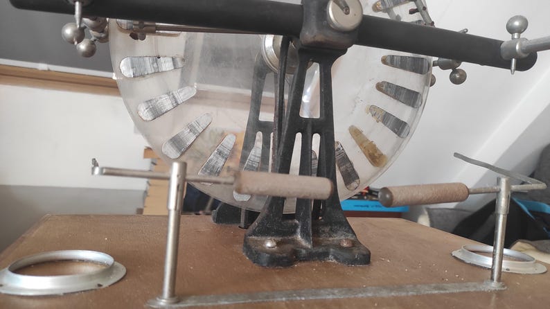 Wimshurst Influence Machine: Original Vintage Educational Science ...