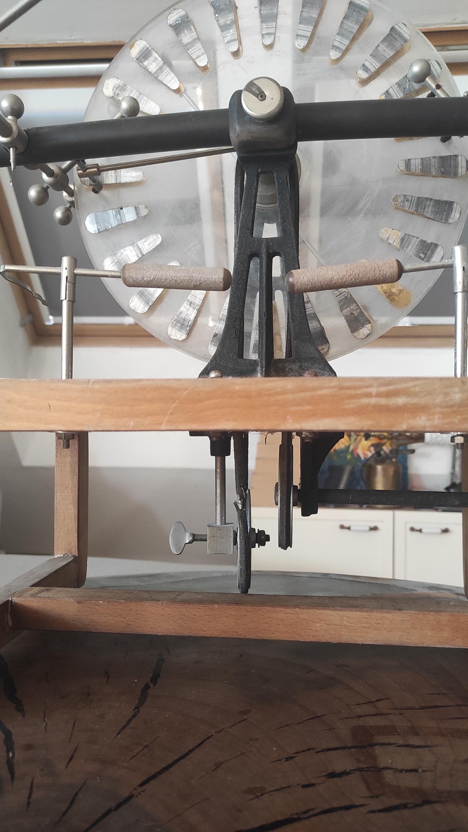 Wimshurst Influence Machine: Original Vintage Educational Science ...