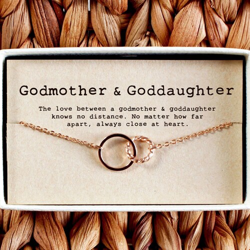 Godmother and Goddaughter Bracelet Goddaughter Gift From | Etsy