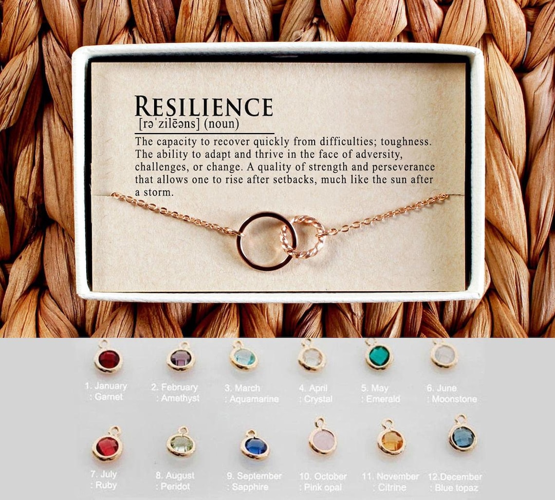 Resilience Bracelet, Inspirational Jewelry, Be Strong Bracelet ...