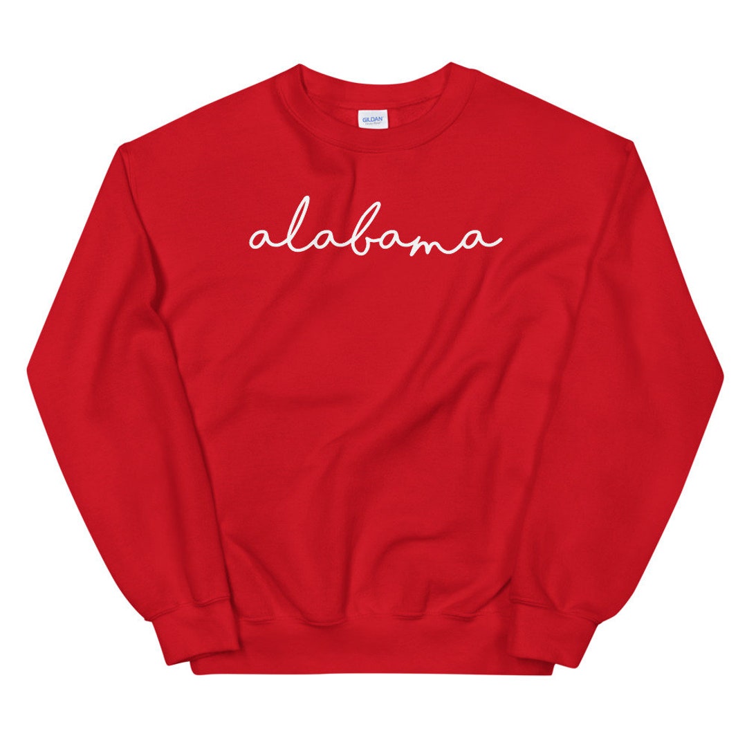 Alabama Cursive State University Unisex Sweatshirt - Etsy.de