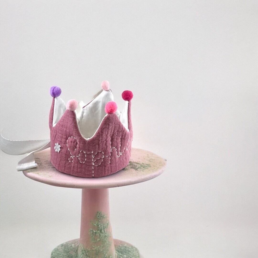 Personalized Birthday Crown/custom Name Crown /first Birthday Crown ...
