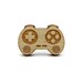 Laser Cut Maple Wood Controller Ring - Adjustable Geek Jewelry - Etsy
