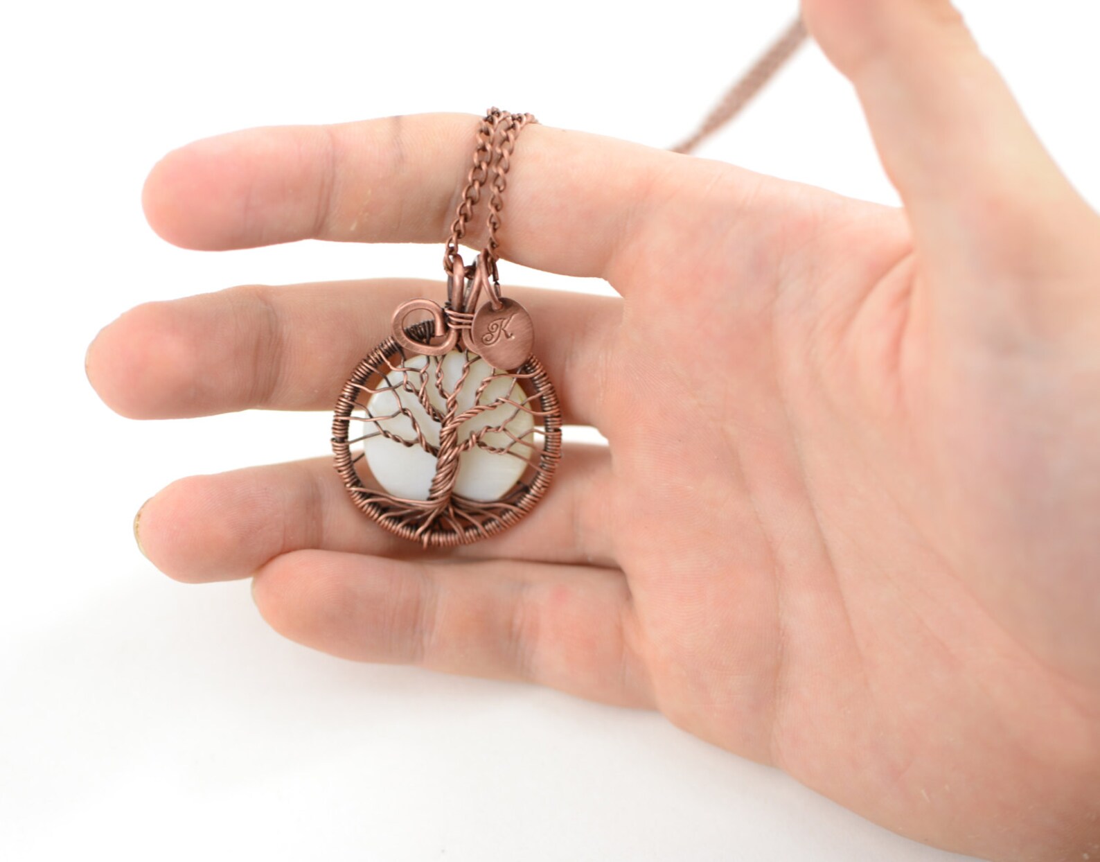 Initial Tree Of Life Necklace Personalized Family Tree Etsy Initial Tree Of Life Necklace Personalized Family Tree Etsy
