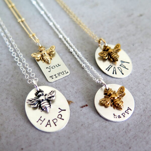 Queen Bee Necklace - Etsy