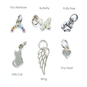 ADD ON ONLY- Sterling Silver, Bronze Gold, Rose Gold Charms - Add on ...