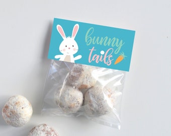 Easter Bunny Bag Topper | Easter Bunny | Easter Treat Bag | Easter ...