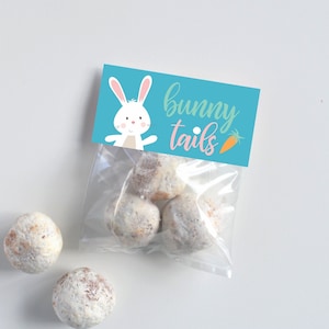 Easter Bag Topper | Easter Bunny | Bunny Tails Bag Topper | Bunny Tails ...