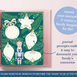Christmas Keepsake Memory Book | Printable Christmas Journal | Digital ...