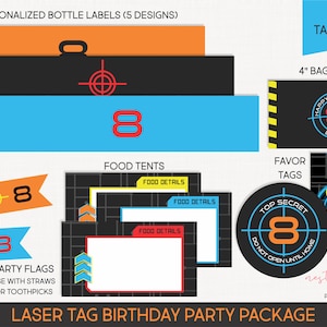 Laser Tag Party Package | Laser Tag Party Decorations | Laser Tag ...
