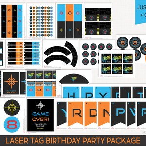 Laser Tag Party Package | Laser Tag Party Decorations | Laser Tag ...