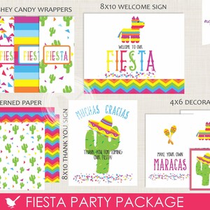 Fiesta Party Package | Fiesta Birthday Party | Fiesta Birthday ...