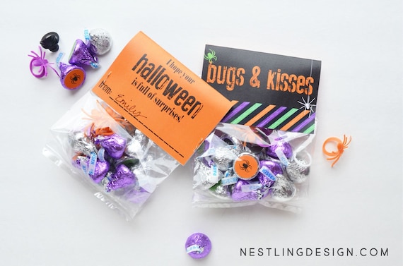 Halloween Bag Topper | Bugs and Kisses | Halloween School Treats ...