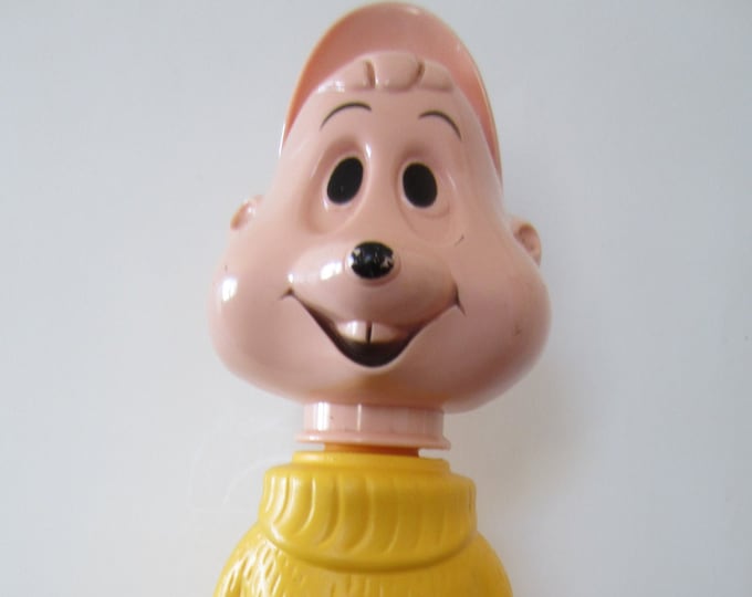 Soaky Bubble Bath Plastic Character Container** ALVIN ** Vintage 1960's ...
